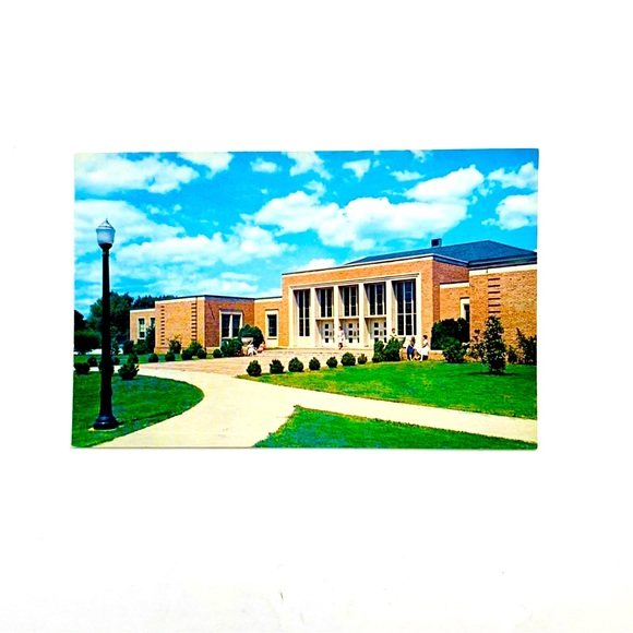 Vintage | Art | Vintage Postcard College Campus Collectible Virginia ...